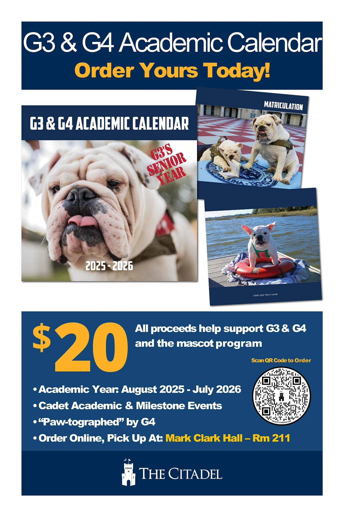 Get Your G3/G4 Academic | The Citadel Parent and Family Portal