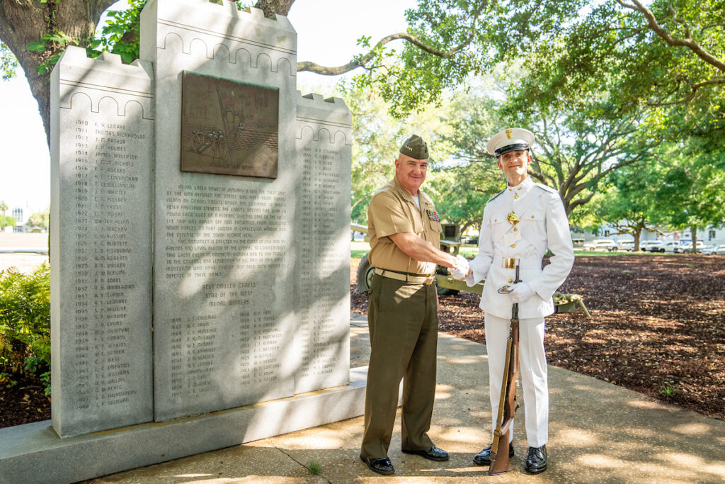 Cadet Vaughn Daughenbaugh wins | The Citadel Parent and Family Portal