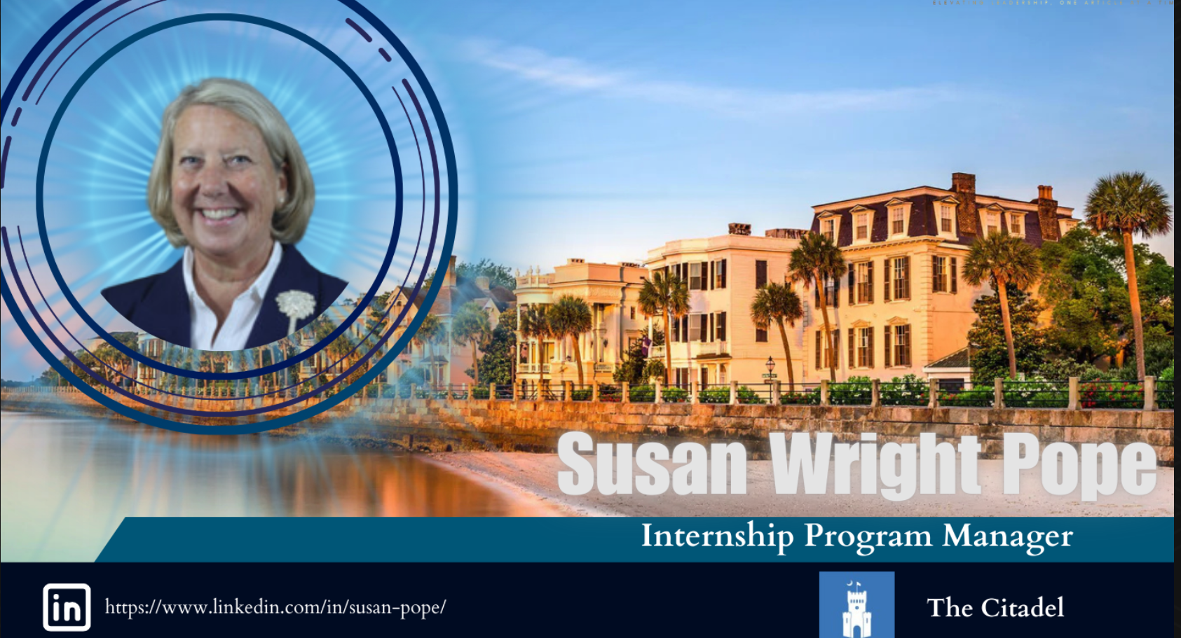 Susan Wright Pope: | The Citadel Parent and Family Portal